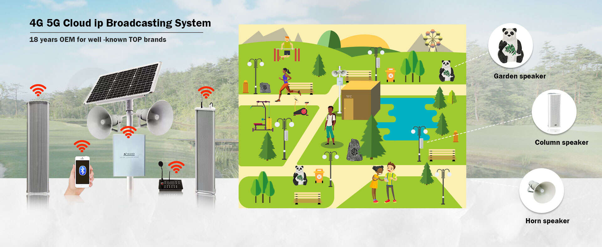 SIP 4G IP Network PA System Guangzhou Lingyin Electronic Co., Ltd