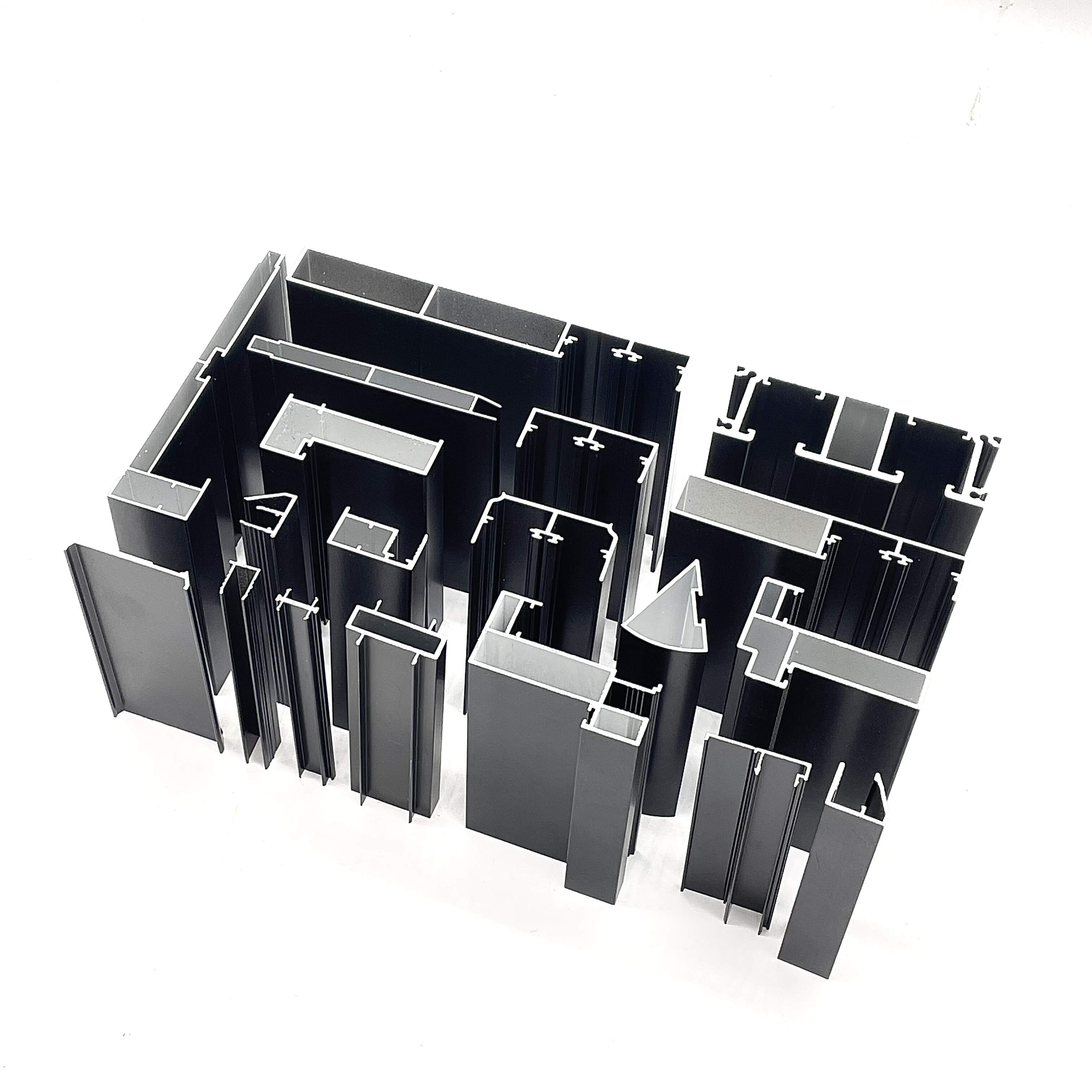 40 series C single glass profile is suitable for swing doors used indoors