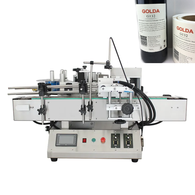 Desktop Automatic Round Bottle Labeling Machine For Sale Price