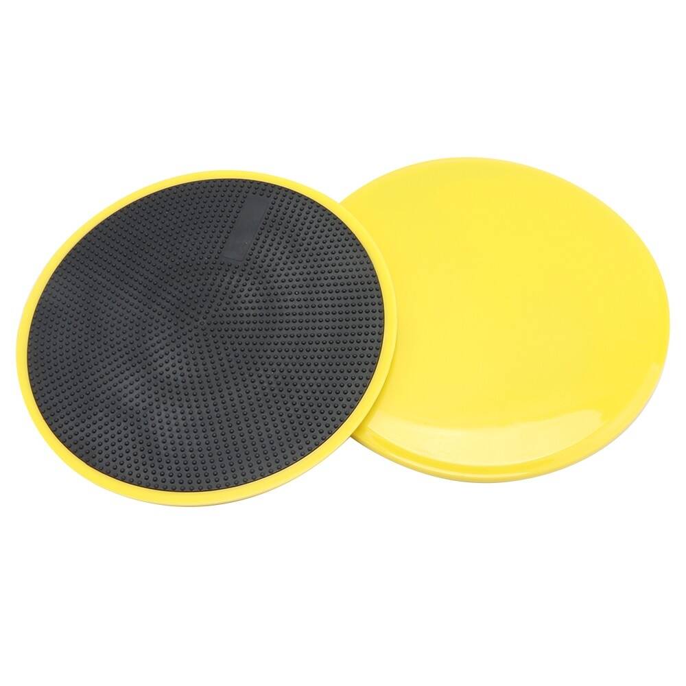 Core Sliders,2 Pack Gliding Exercise Sliders, Dual Sided Exercise Disc