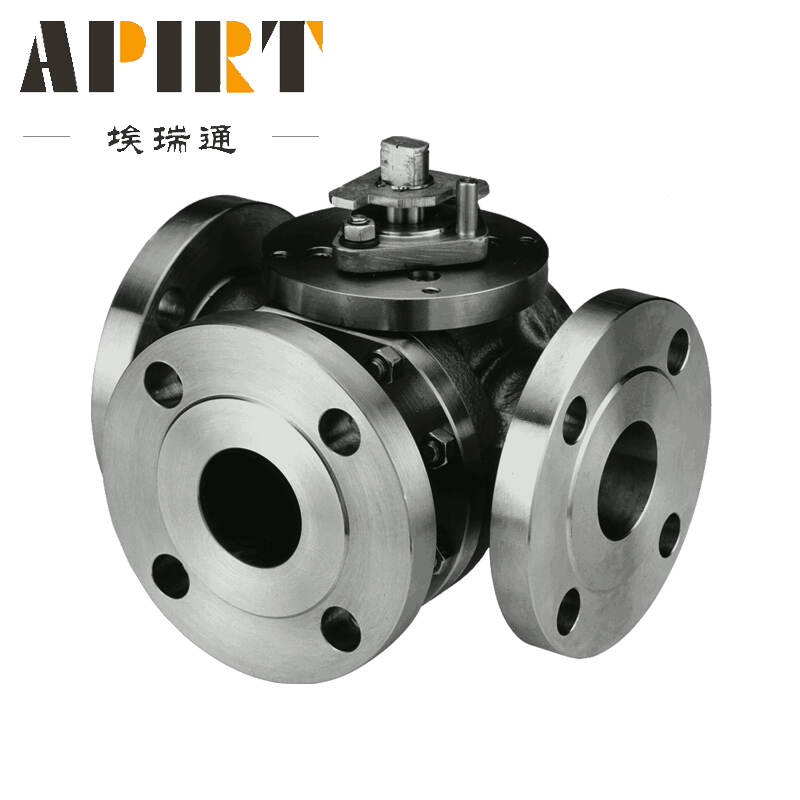 China high pressure 3 three way hydraulic ball valve supplier