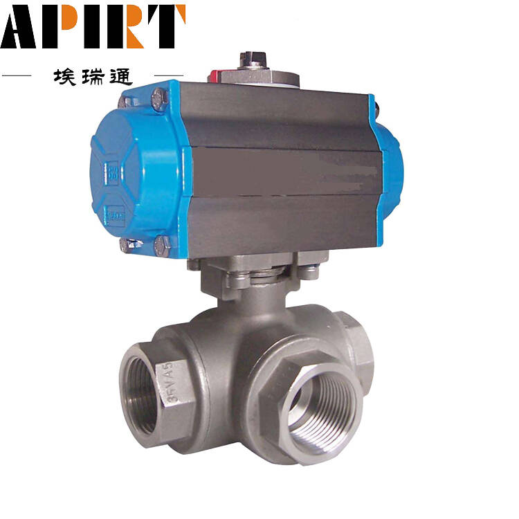 China high pressure 3 three way hydraulic ball valve supplier