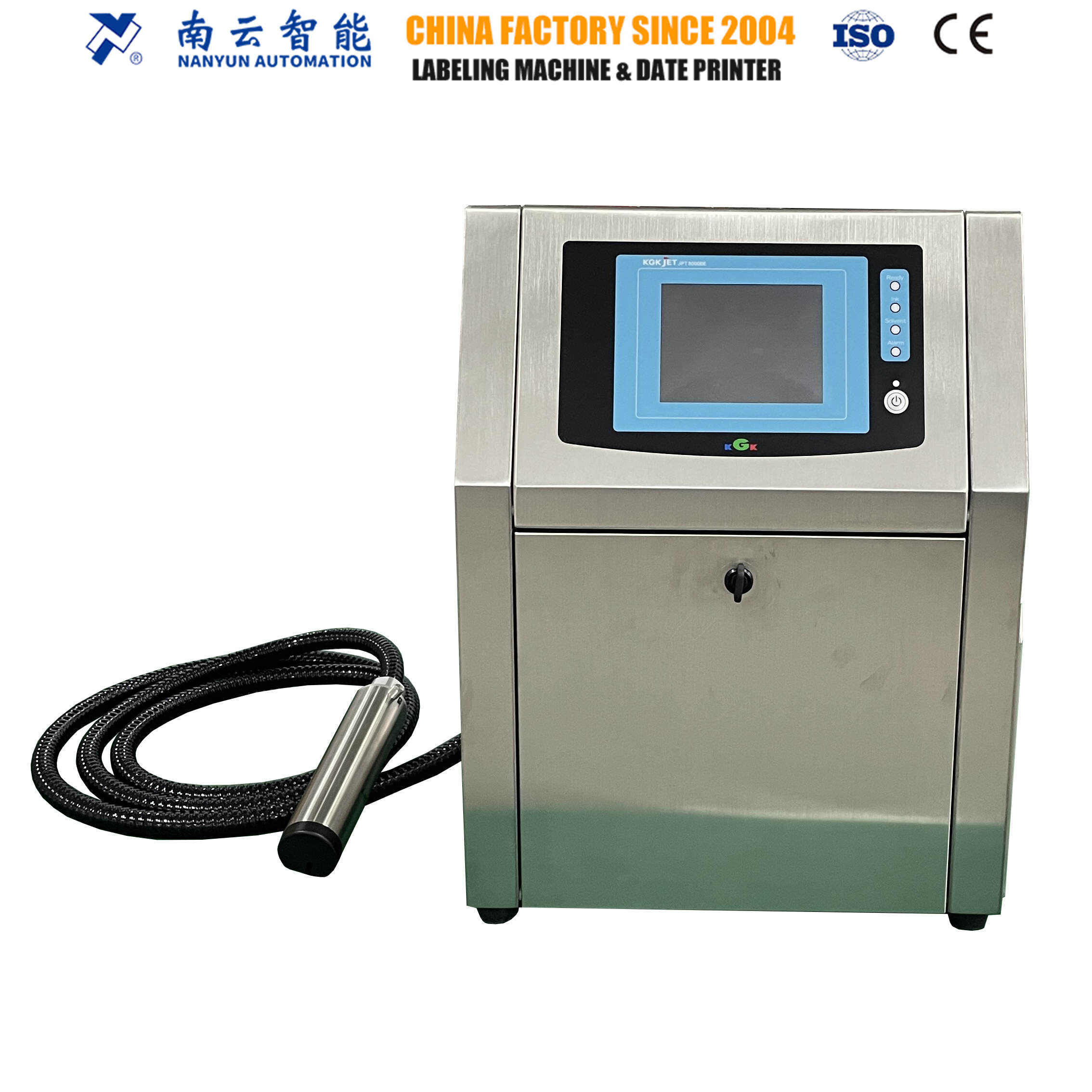 continuous ink jet coder printer machine