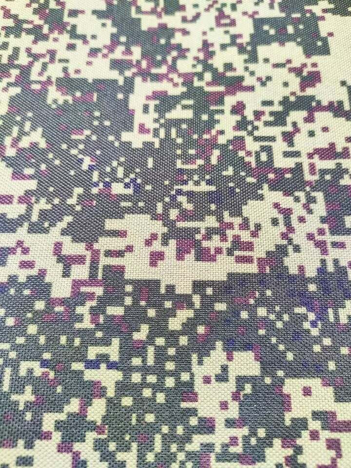 Camouflage colors series oxford fabric