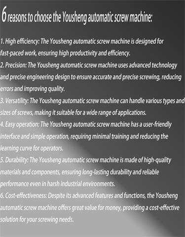 Multi-axis automatic screw locking machine supplier