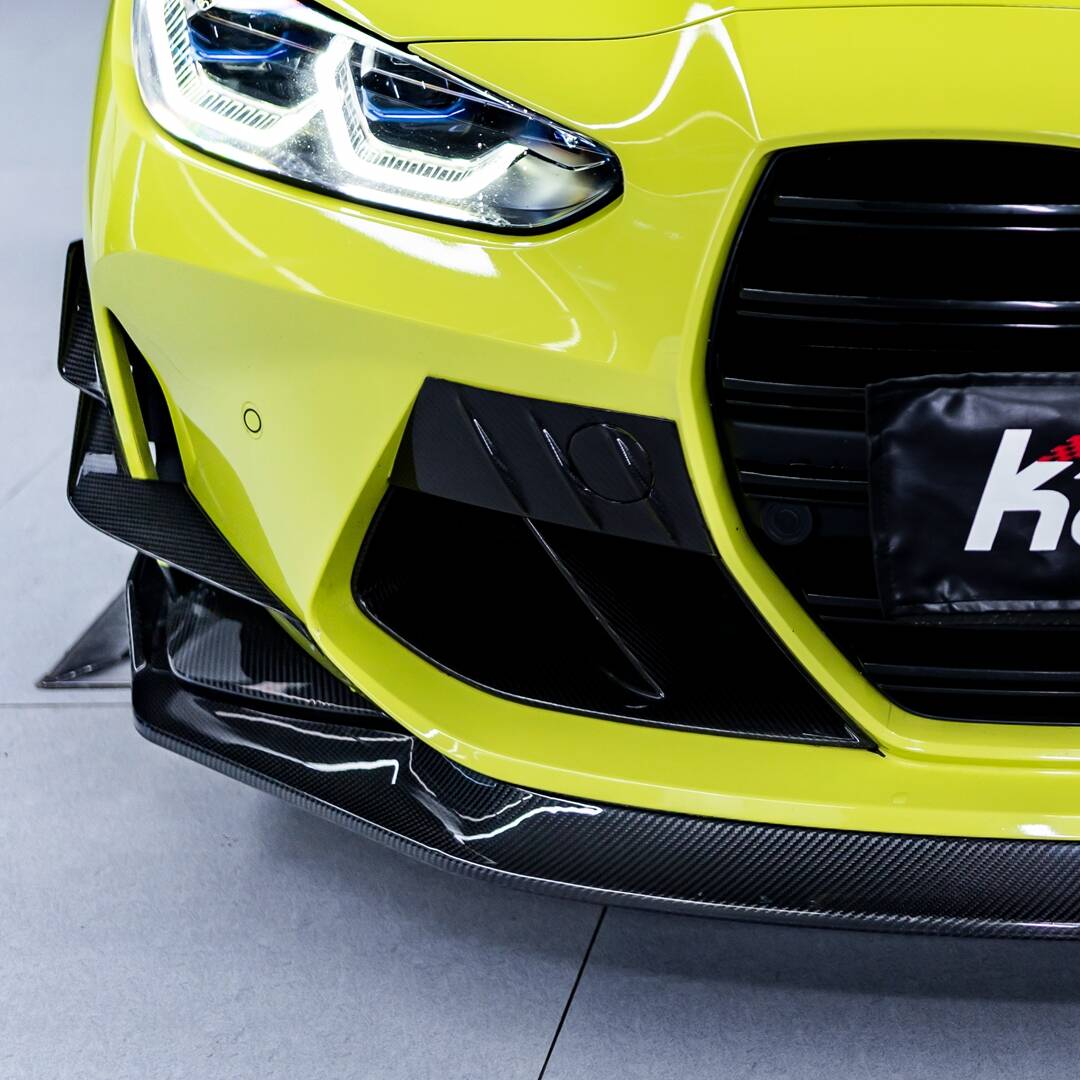 BMW M3 G80 G81 M4 G82 G83 carbon fiber front lip / splitters / canards