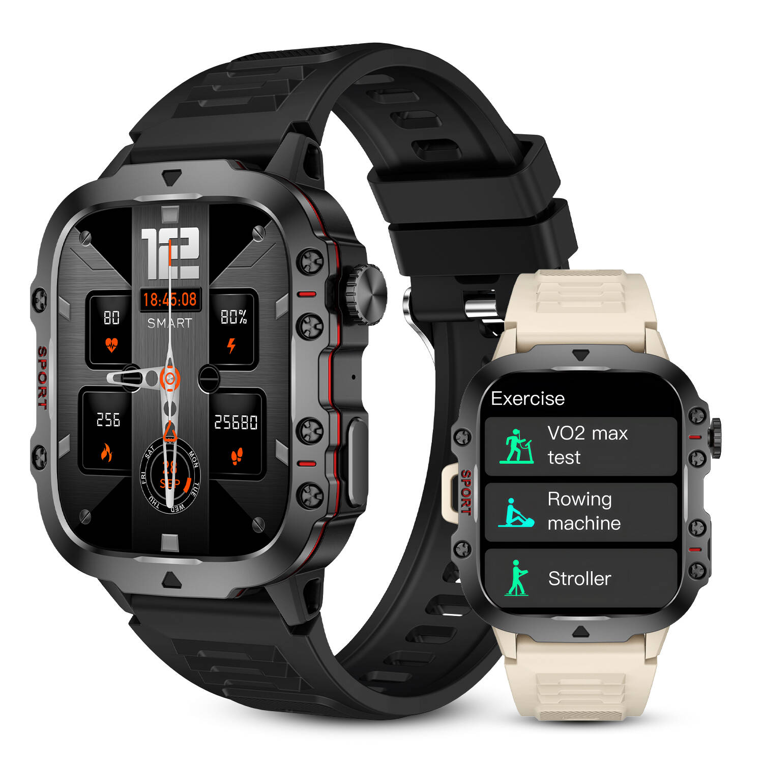 Hot Selling 3ATM Waterproof Outdoor Watch For Men VQX11 Smart Watch 1. ...
