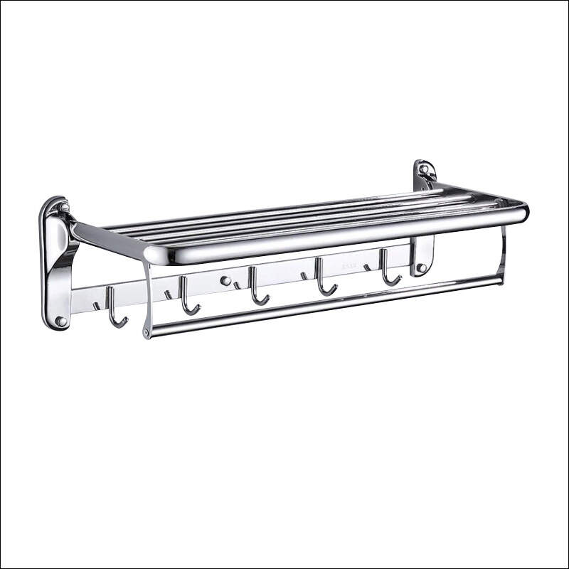 SUS304 towel shelf chrome plating bathroom accessory