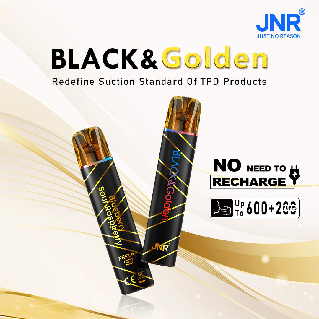 JNR BLACK&GOLDEN Disposable Vape - 2ml Exporter