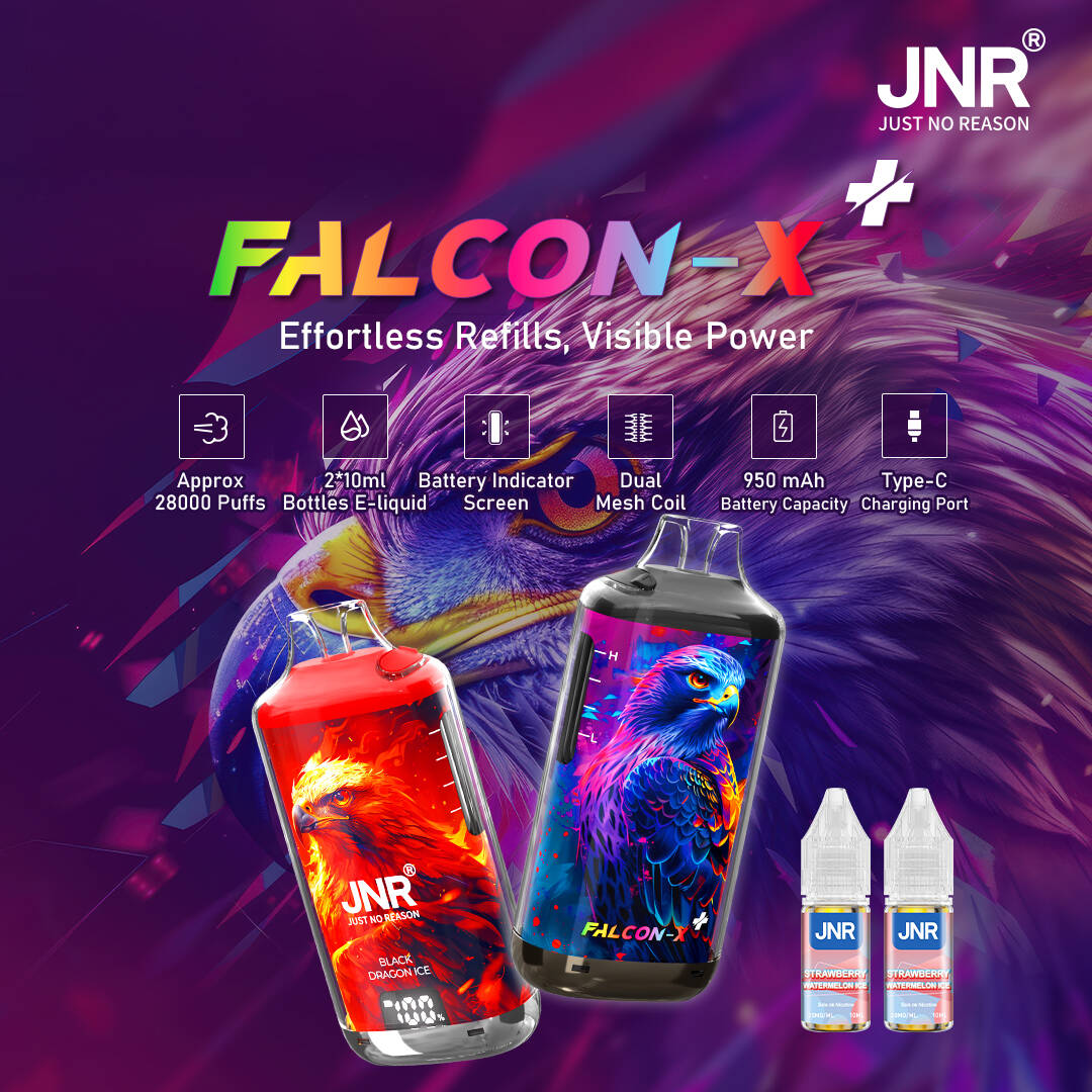 JNR FALCON-X⁺ 28K Jetable Vape Grossite Officiel-JNR Puff