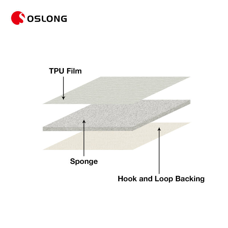 6 Inch Multi Holes Silicon Carbide Sponge Sanding Disc