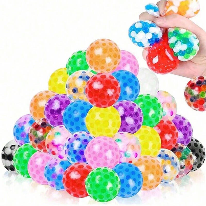10/5PCS Soft & Sticky Stress Balls | Anxiety Relief & Calming Sensory ...