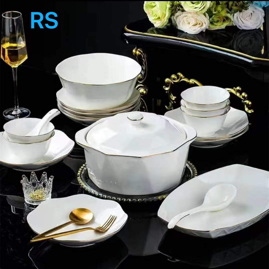 Nordic Simple Style Ceramic Dinnerware Sets