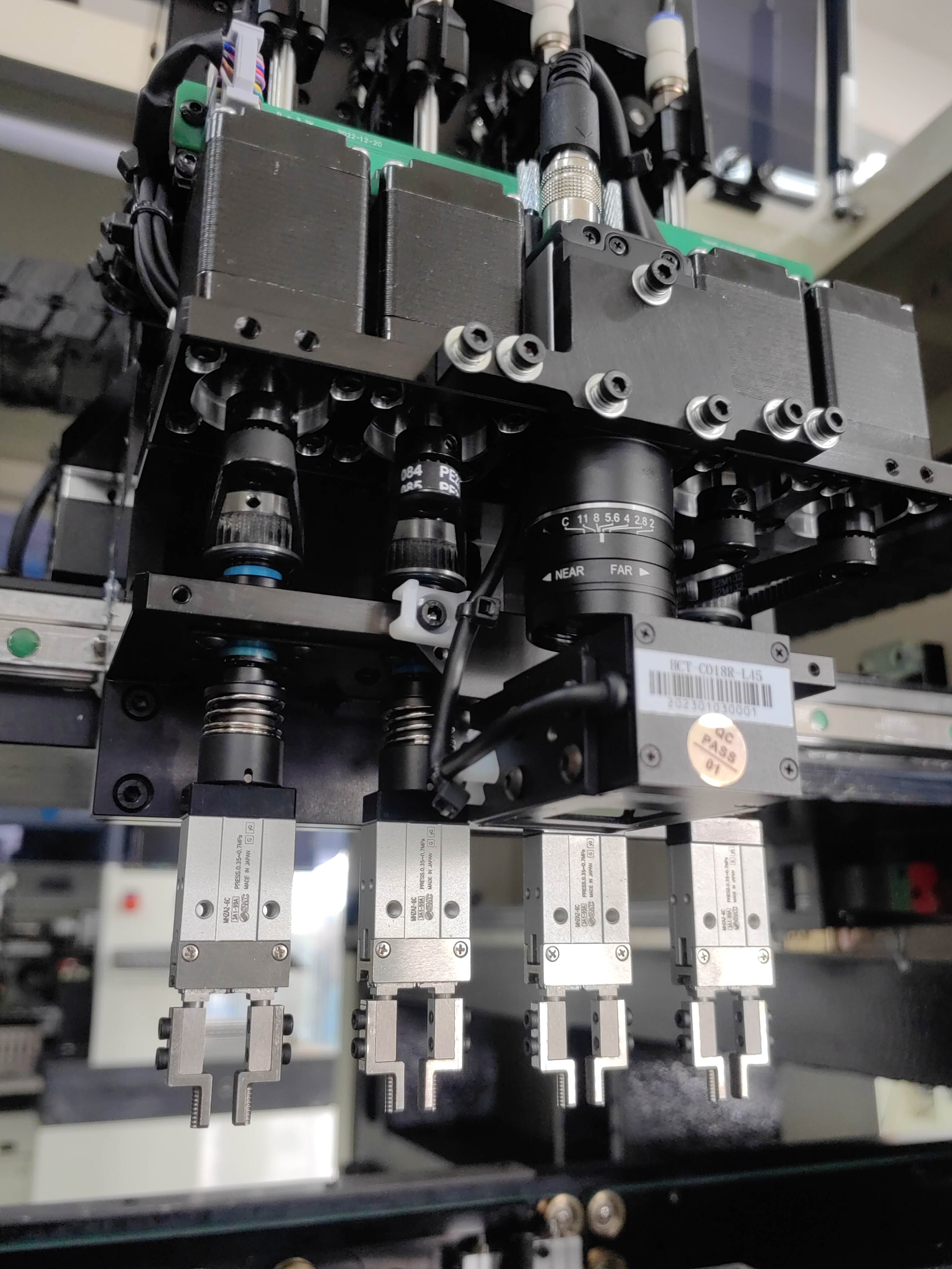 Automatic Visual Profiled PLUG-IN Machine