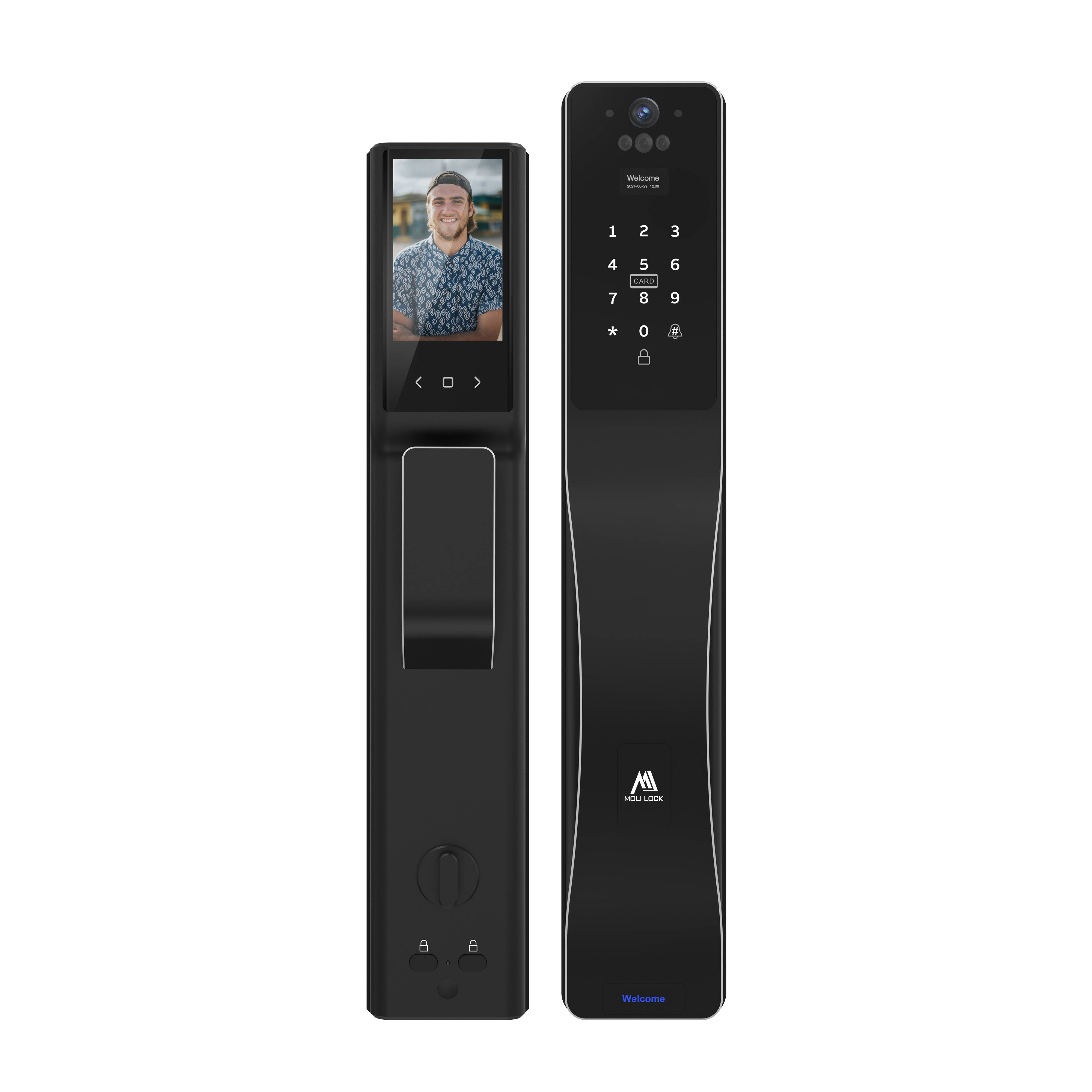 Face&Digital Viewer Smart Door Lock