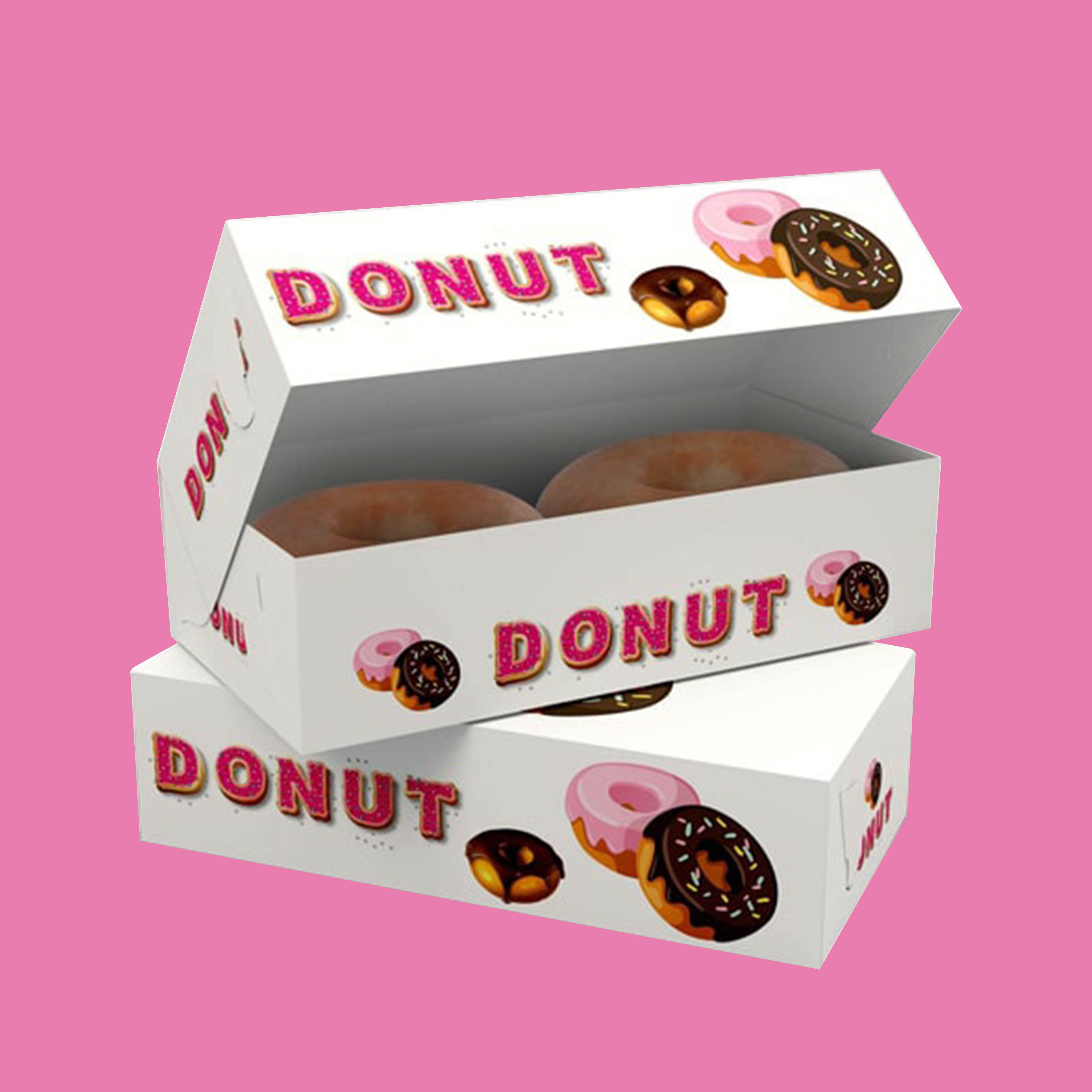 Donuts Boxes Wholesale & Custom - China Food Box Factory Donuts Boxes Wholesale & Custom - China Food Box Factory