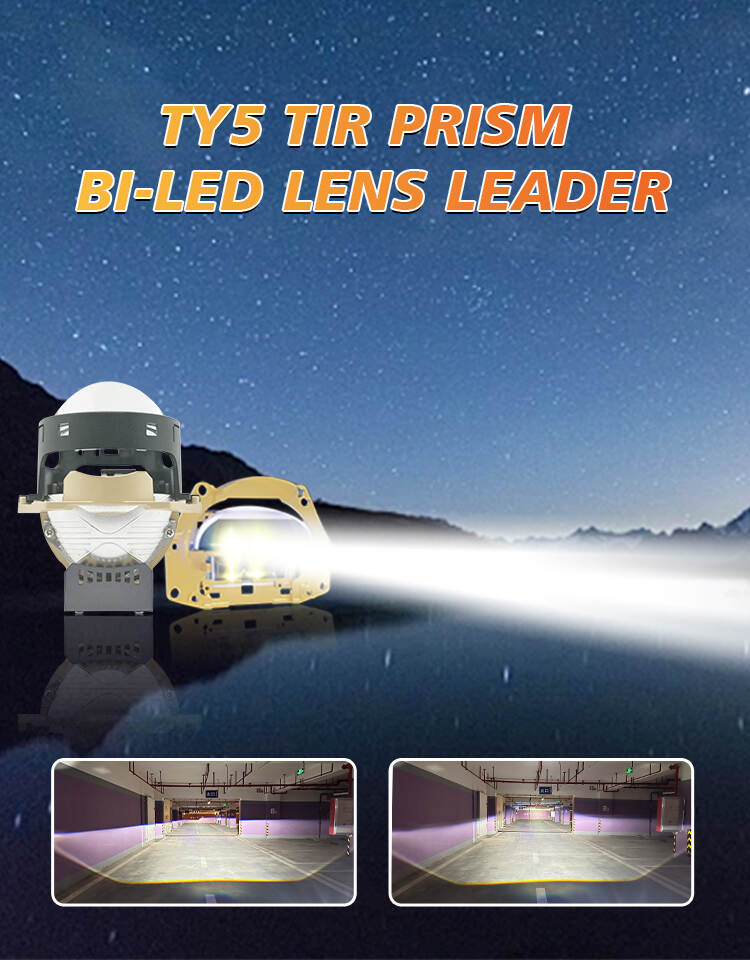 CYMAUTO High Quality 2.0INCH MZ3 DUAL REFLECTORS 12V/24V LHD/RHD/FLAT Bi LED Lens