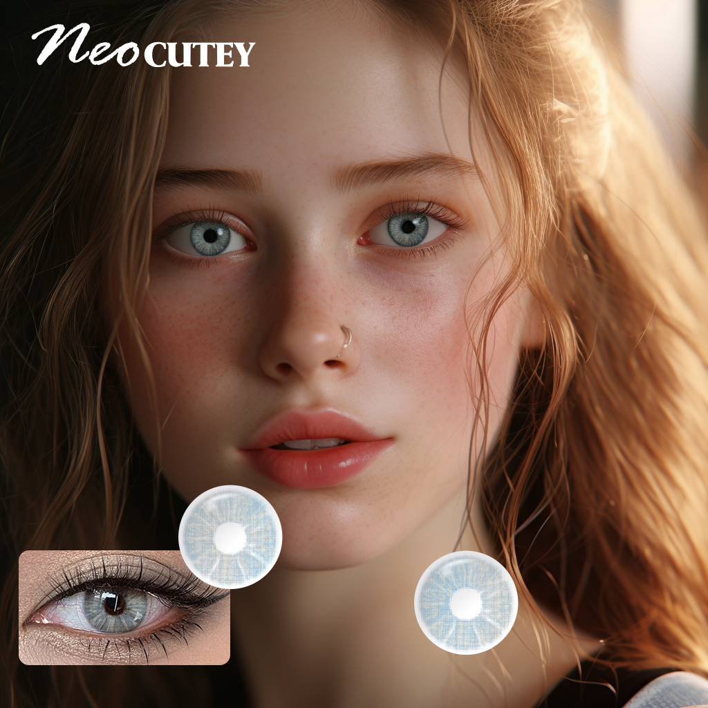 Meta Blue Color Contact Lenses OEM | ODM Customize Service