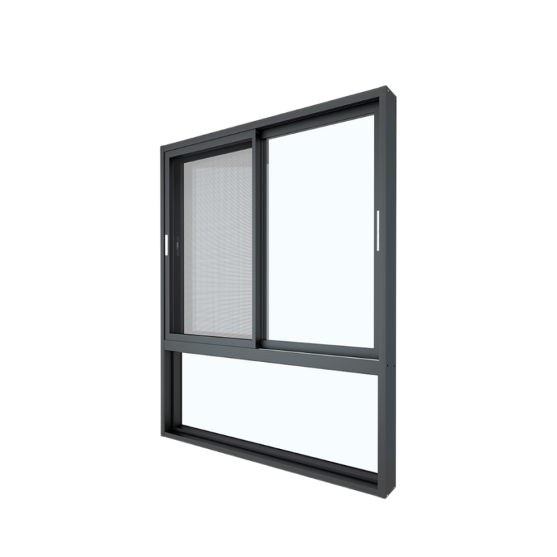 Customized aluminum horizontal sliding glass window