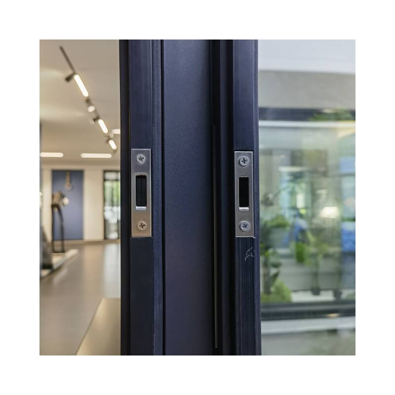 Aluminum Invisible Slant Rails Waterproof Slide Window