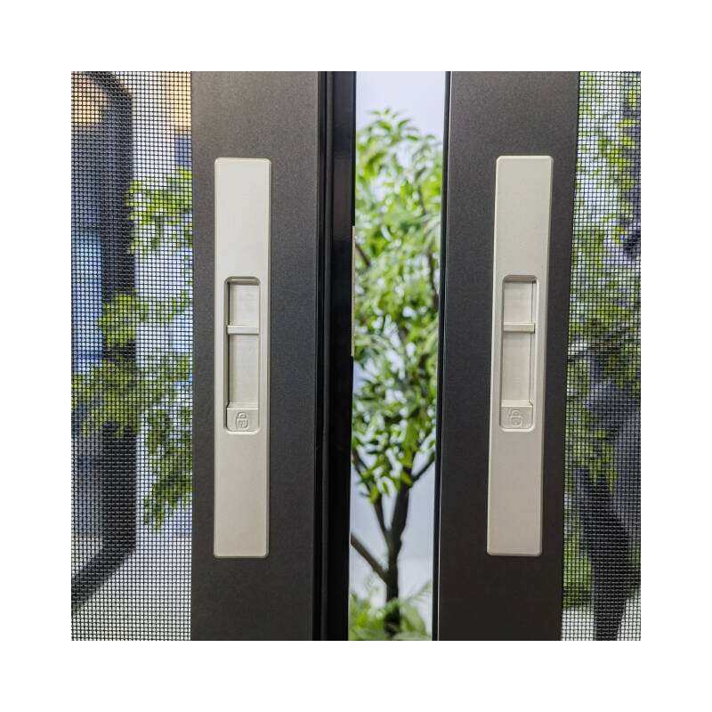 Aluminum Invisible Slant Rails Waterproof Slide Window