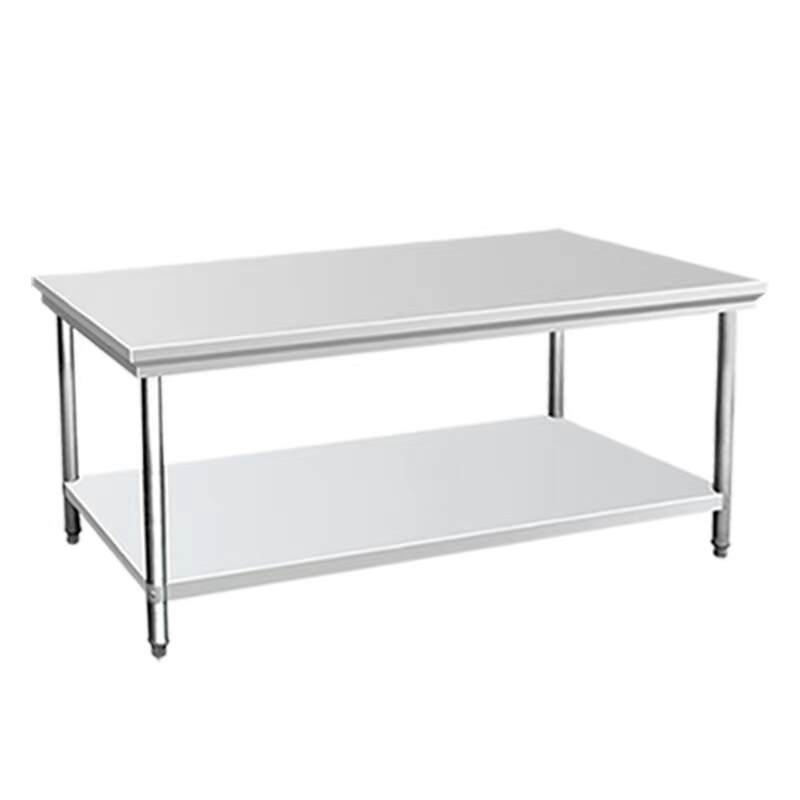 Stainless Steel Double-layer Workbench
