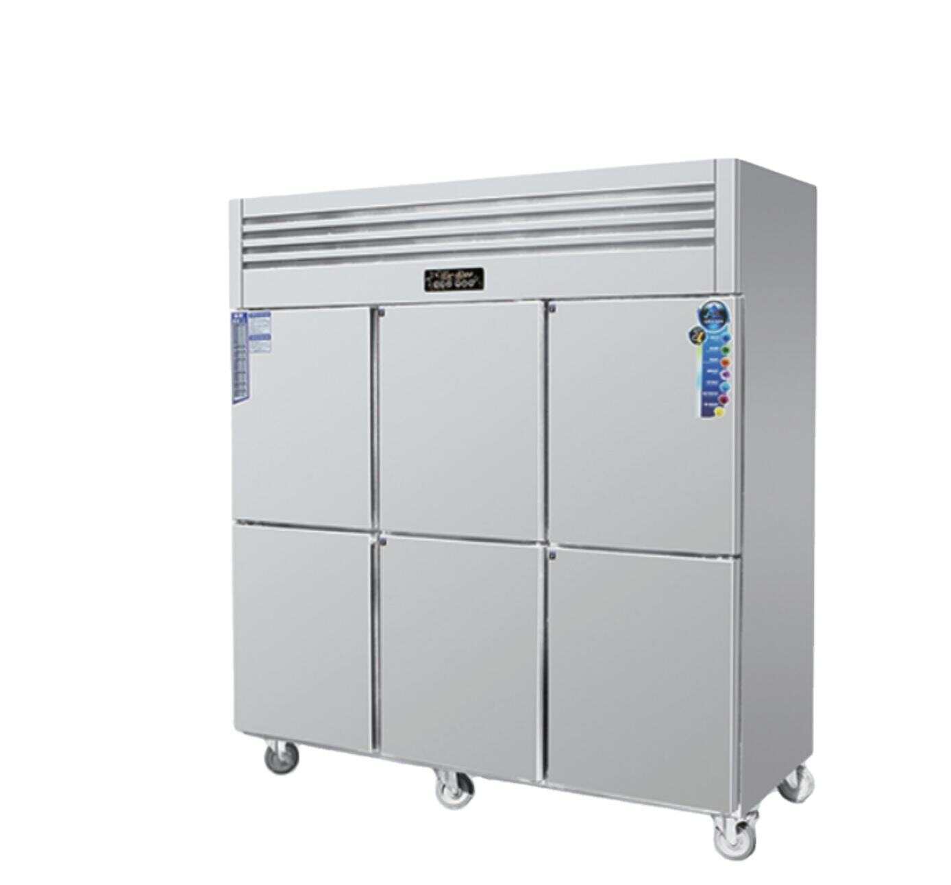 Six-door Air-cooled Direct Cooling Vertical Refrigerator Series