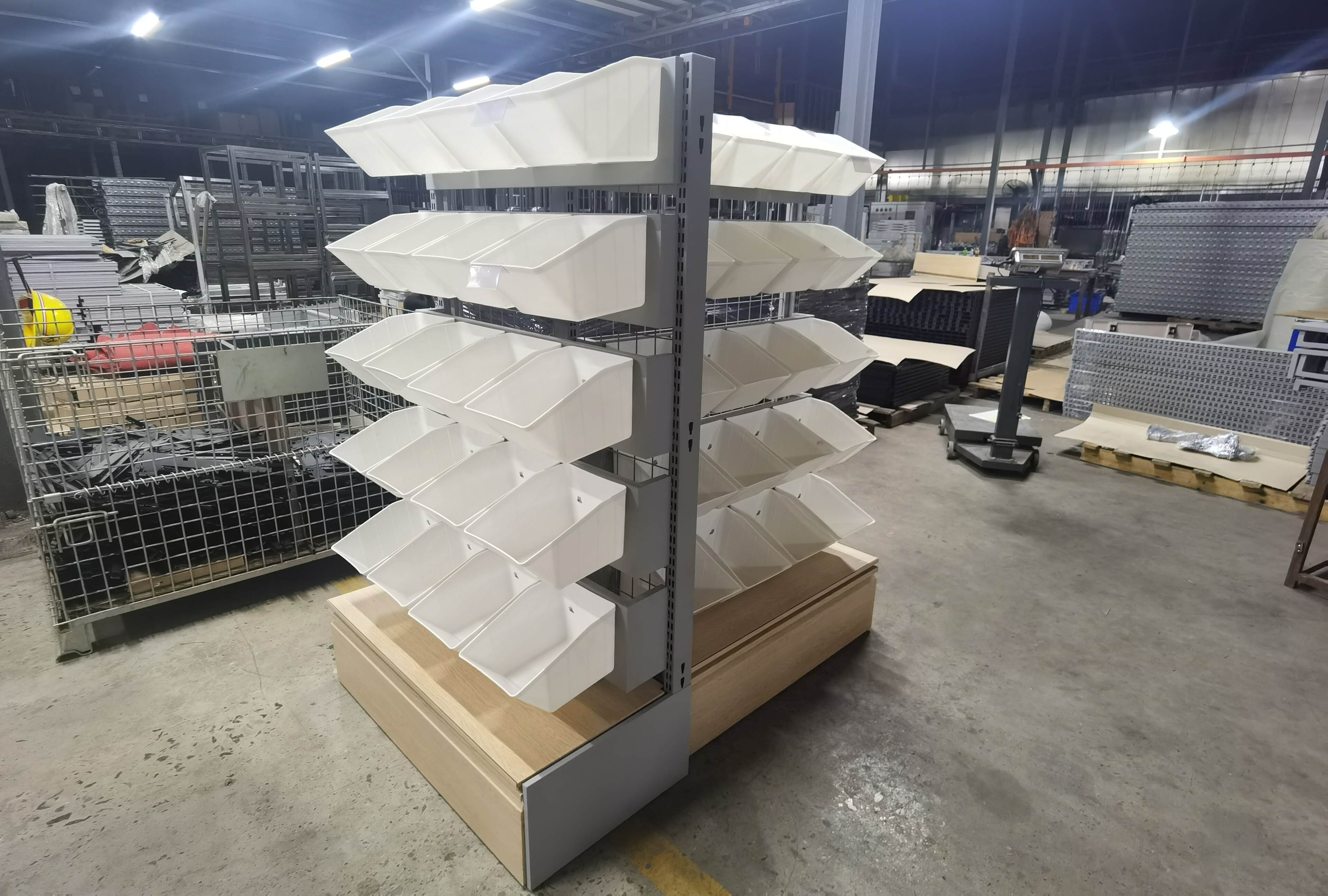 chewing gum counter display_ chewing gum supermarket shelf