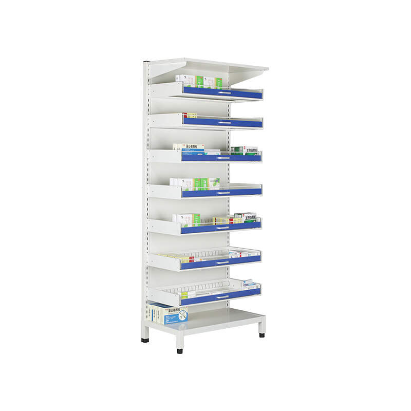 grocery store shelving systems_ hospital pharmacy shelving systems