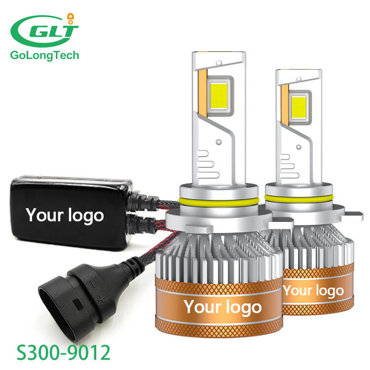 Golongtech Auto light bulb 300W 9012 car Led 9005 9006 Automotive H11 ...