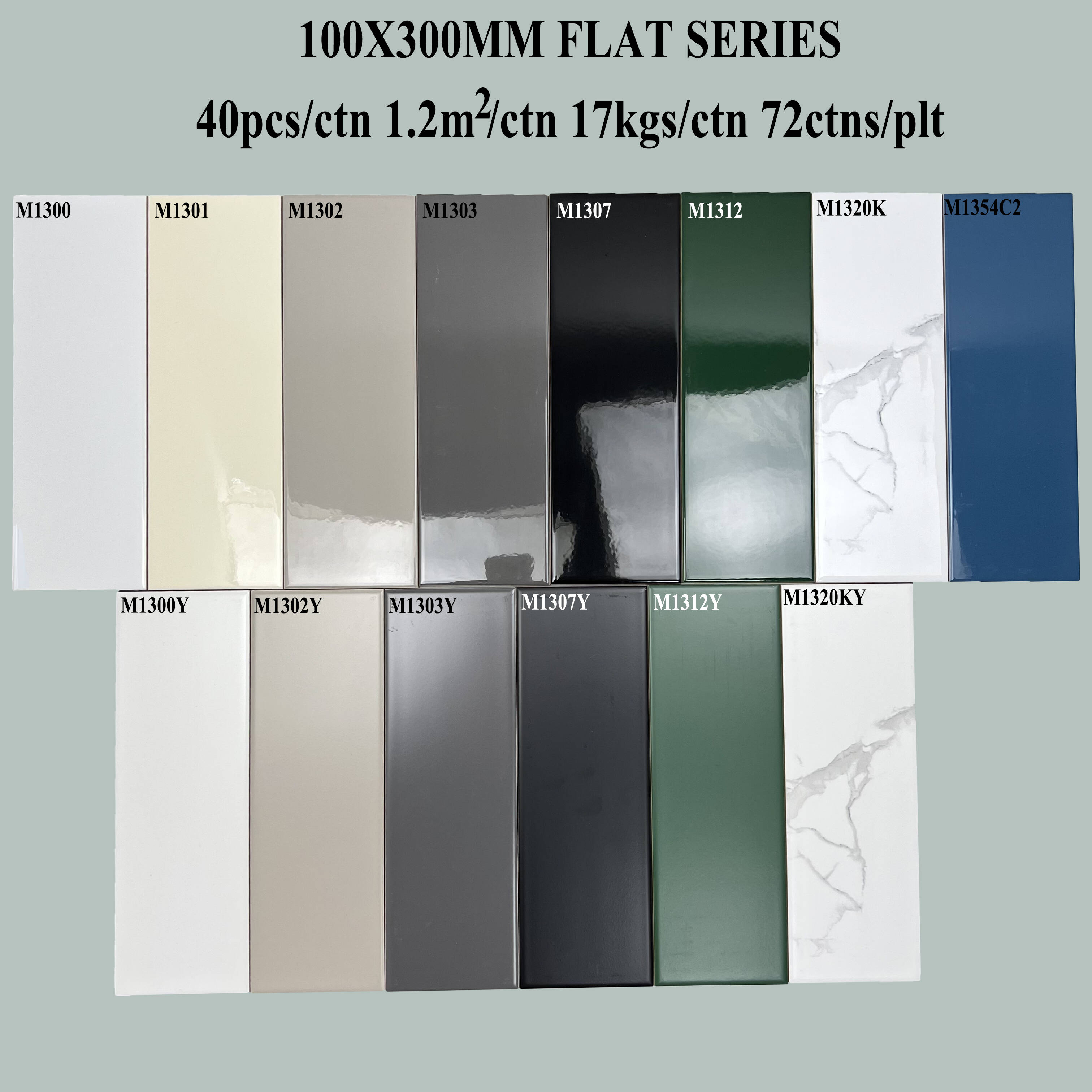 Flat Edge Subway Tile | MEDICI