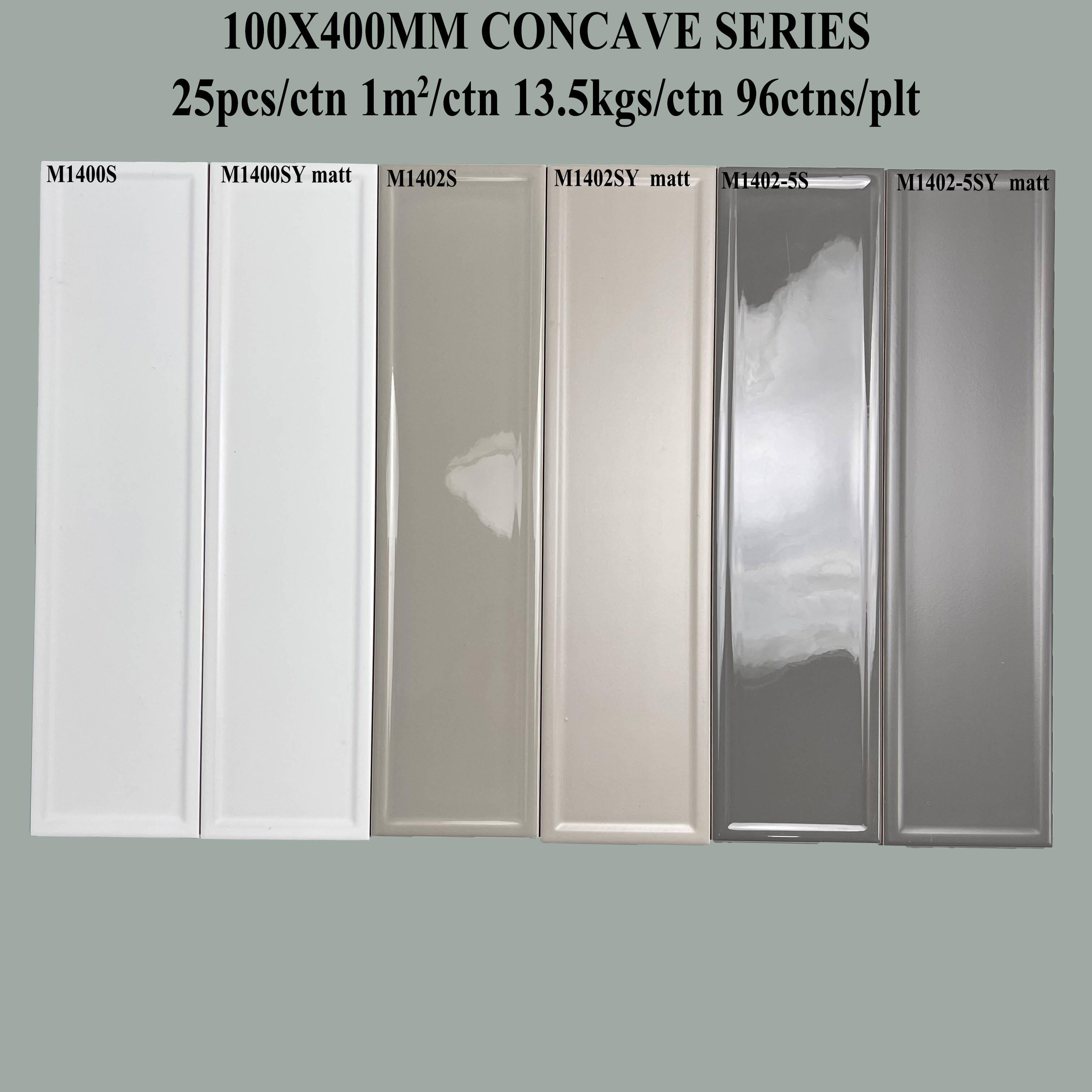 Subway Wall Tiles - Bathroom Half Wall & Panel