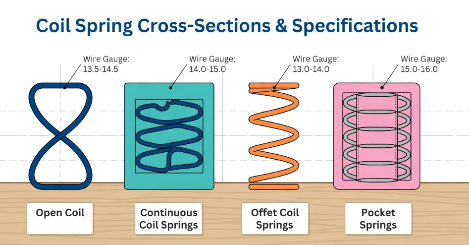 Analysis of Different Types of Spring Mattresses