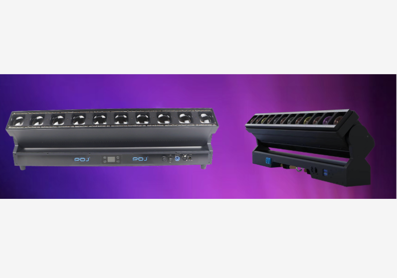 Product Comparison: T1240, T1060, T1260 Moving Batten Wash Light