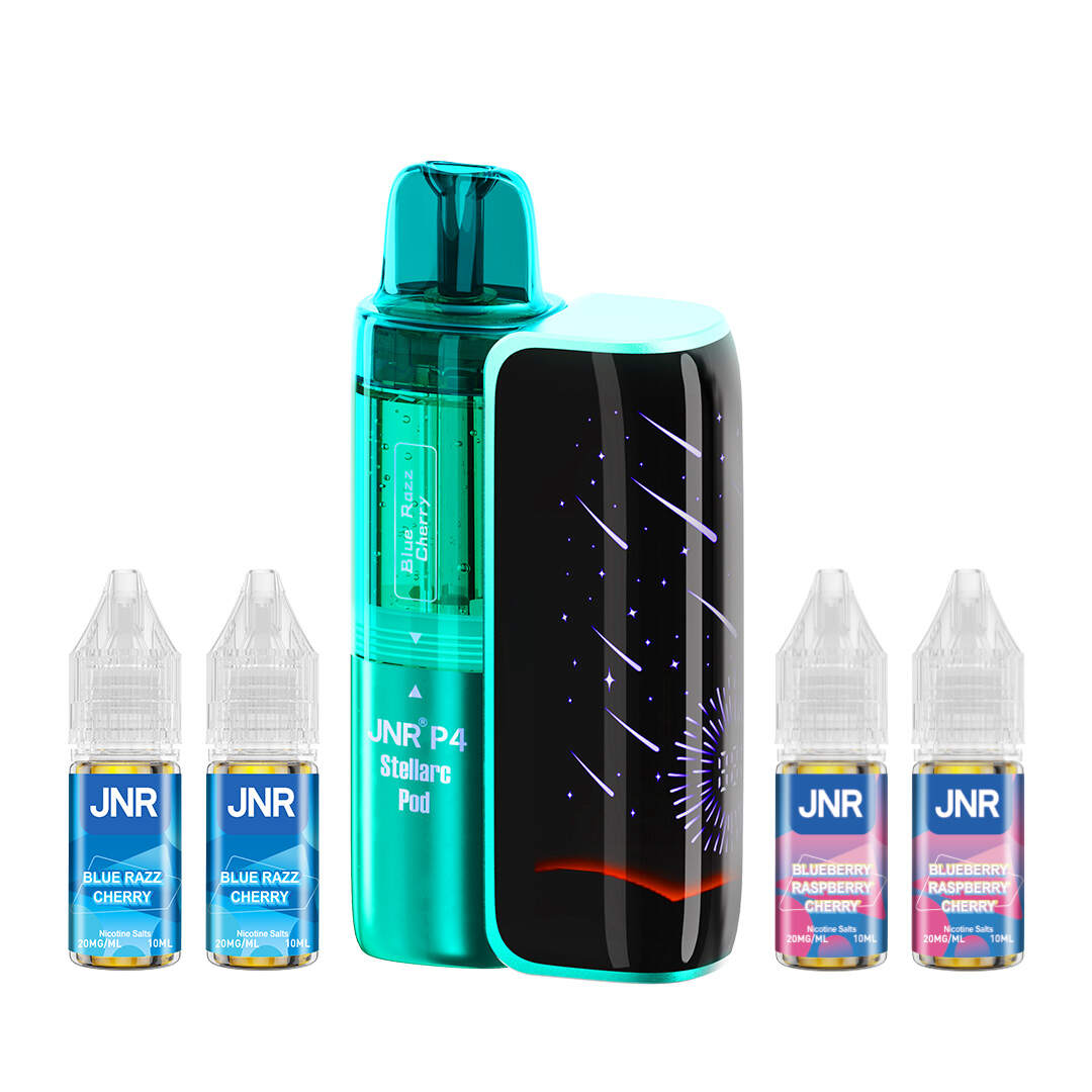 JNR 100K P4 Stellarc Refillable Pod Vape Dual Flavor Dual Pod Dual Mesh ...
