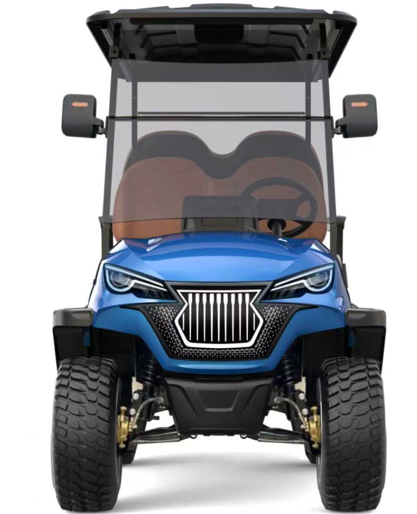 TB8 2-seater lifted golf cart