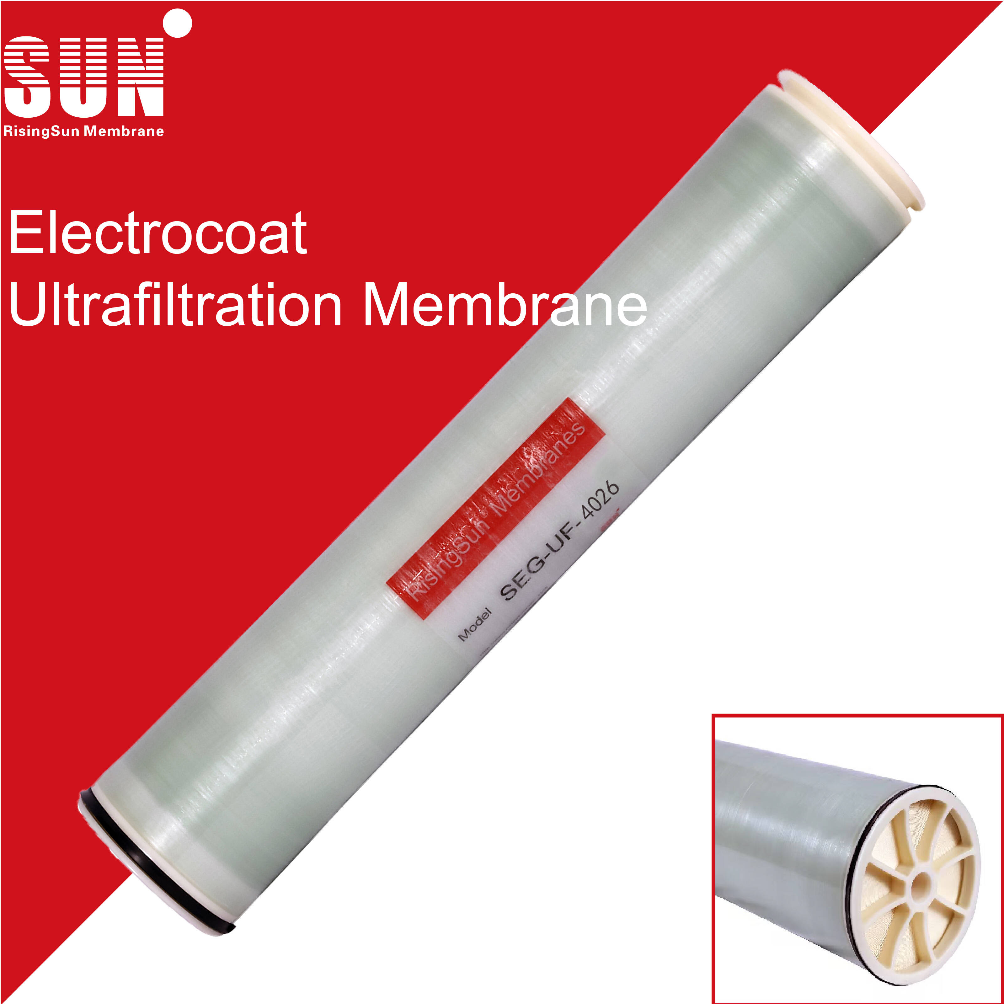 High-Efficiency 4026 UF Membrane Element for E-Coat Paint Recovery ...