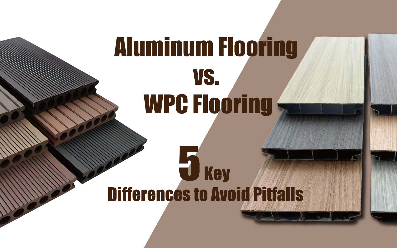 Aluminum Flooring vs. WPC Flooring: 5 Key Differences to Avoid Pitfalls
