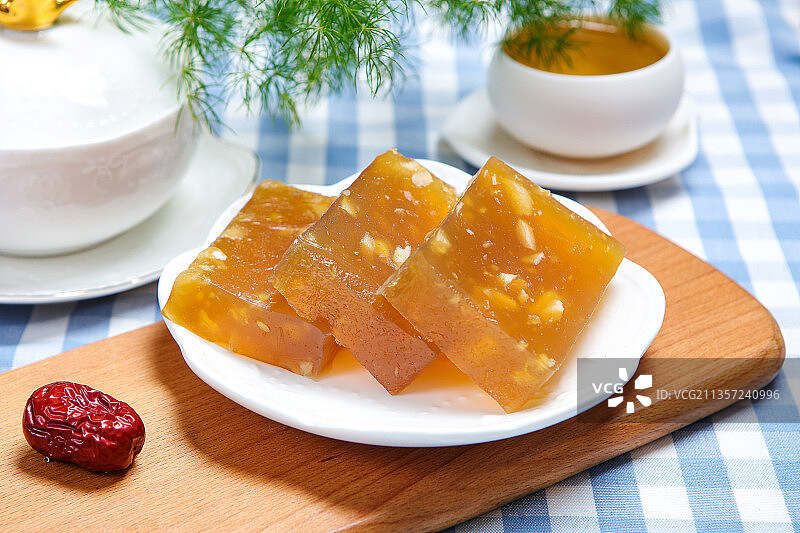 Authentic Chinese Water Chestnut Cake Premix for Morning Tea Desserts