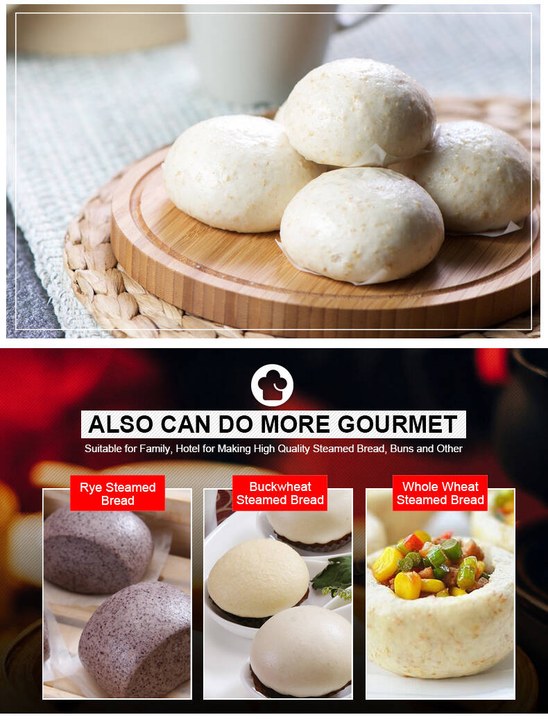 Whole Wheat Steamed Bun Premix for Steamed Buns and Coarse Grains