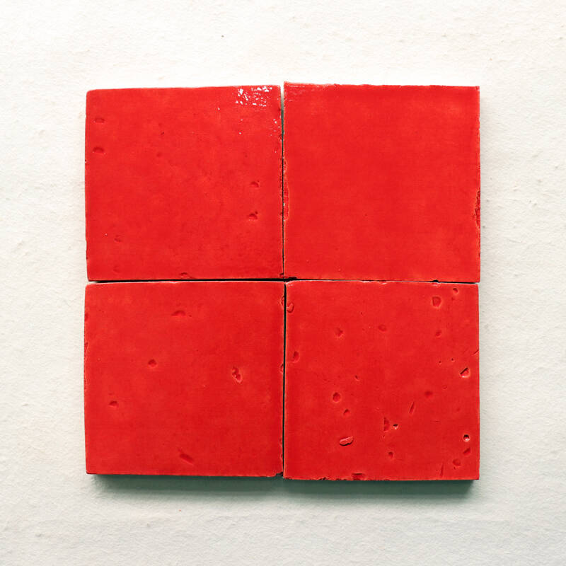 Modern design handmade ceramic tile 100x100mm