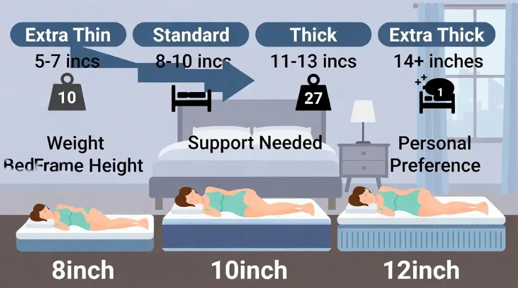 How Thick Should a Mattress Be? Our Practical, Complete Guide