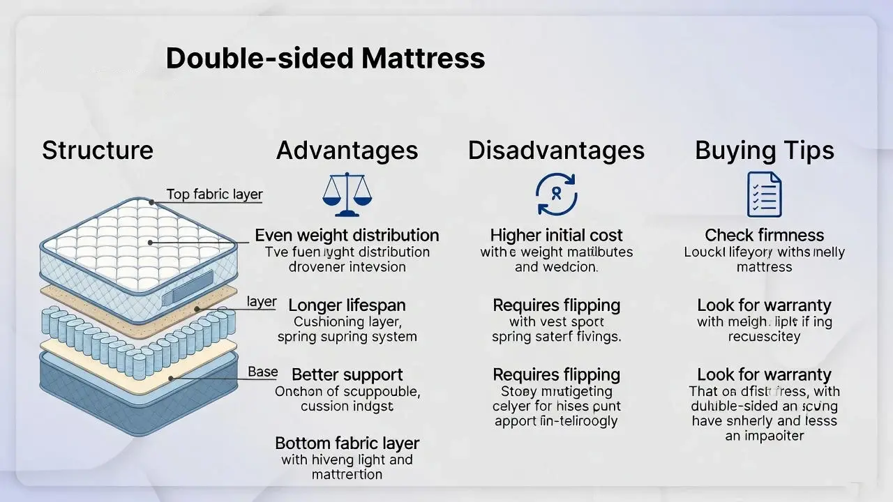 Are Double-Sided Mattresses Worth Buying? Structure, Advantages and ...
