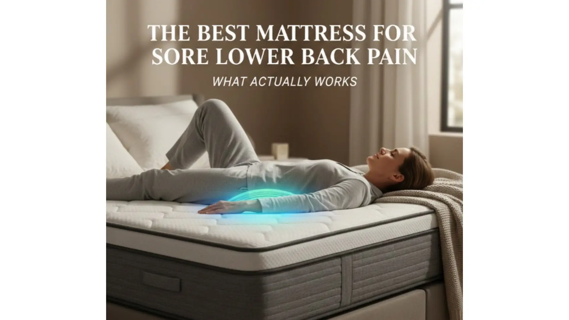 The best mattress for sore lower back pain: what actually works