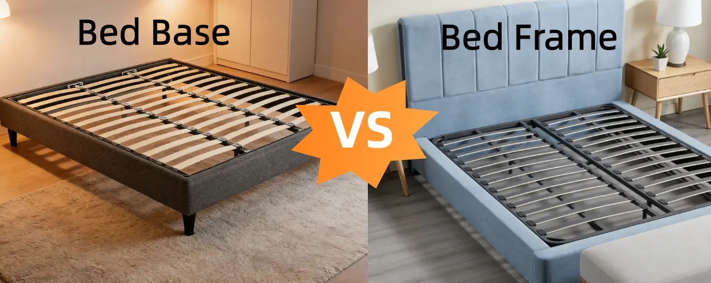Bed Base vs Bed Frame: The Key Differences We Need to Know