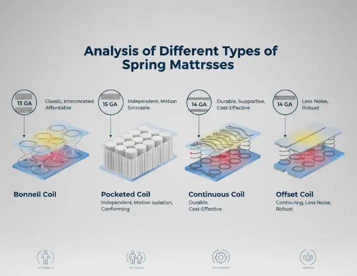 Analysis of Different Types of Spring Mattresses