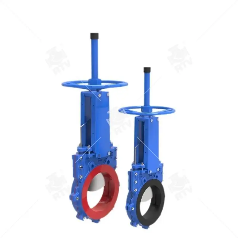 BI-DIRECTIONAL FULLY RUBBER LINING KNIFE GATE VALVE