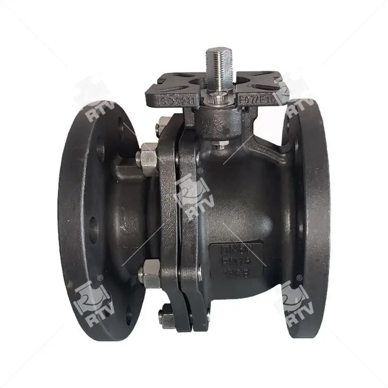 DIN3202-F4 STEEL MOUNTING PAD BALL VALVE