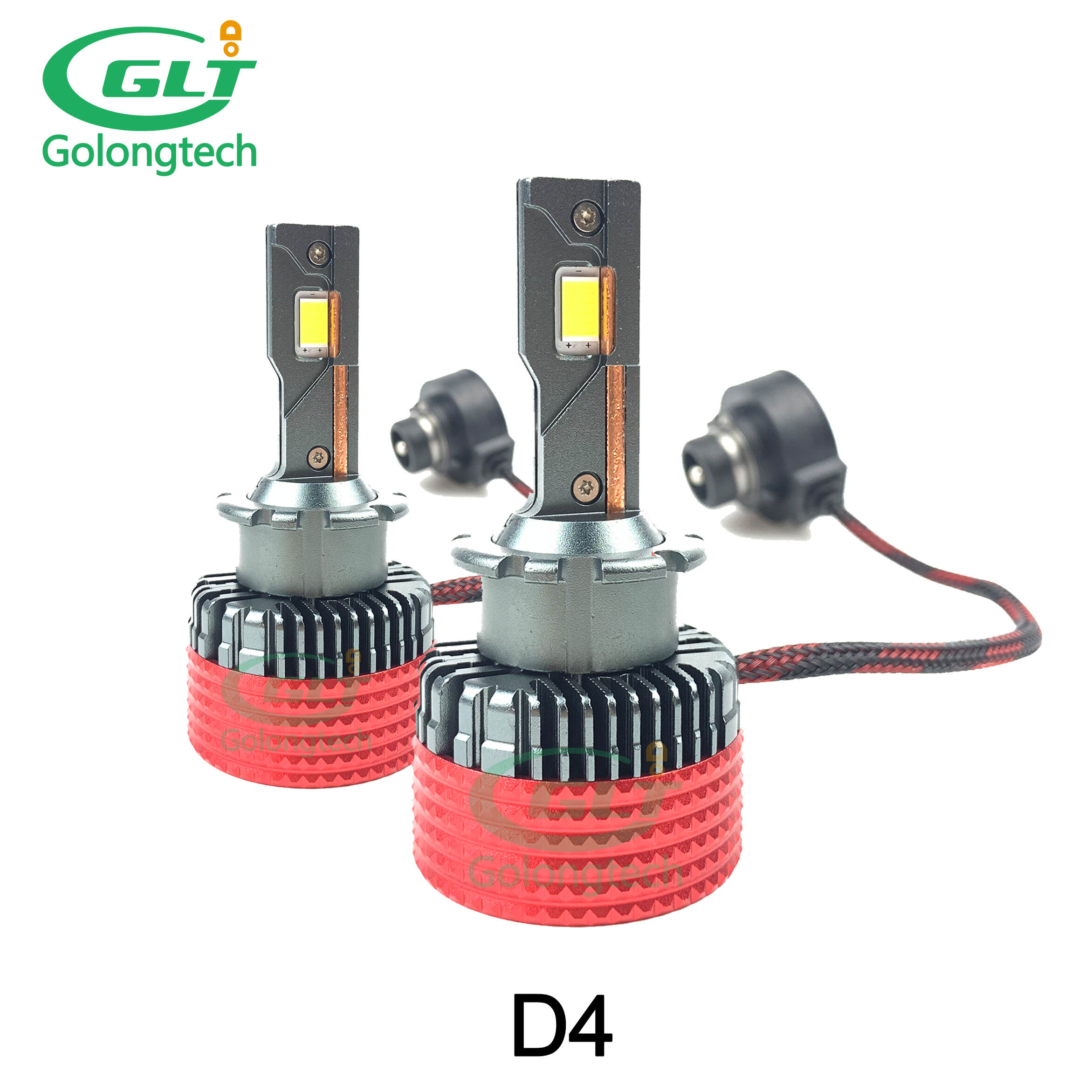 D4 car headlight bulb LED headlight super bright led headlight auto ...