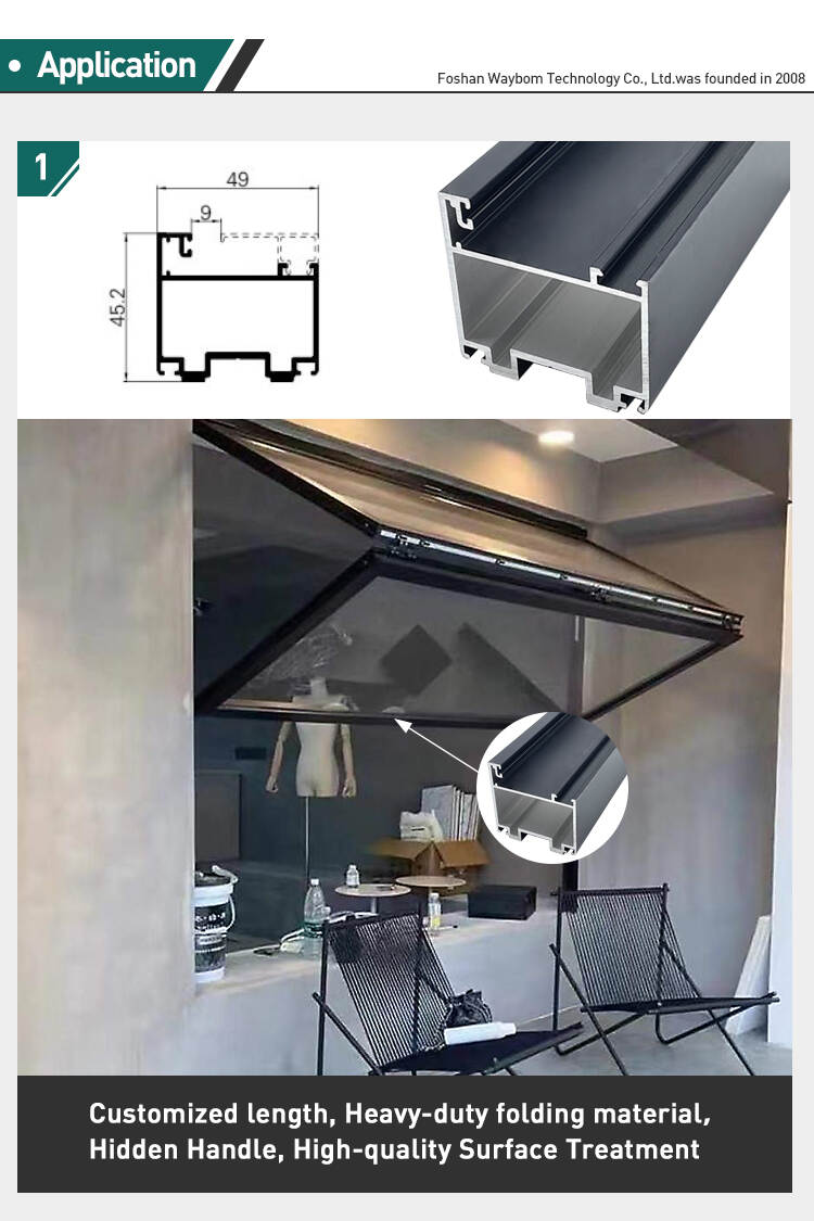 Aluminium Vertical Folding Door And Window Push Up Fold Up Window ...